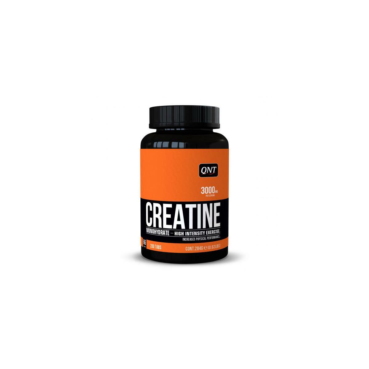 QNT - Creatine Monohydrate Tabletten - Creatin - Kreatin - 200 ...