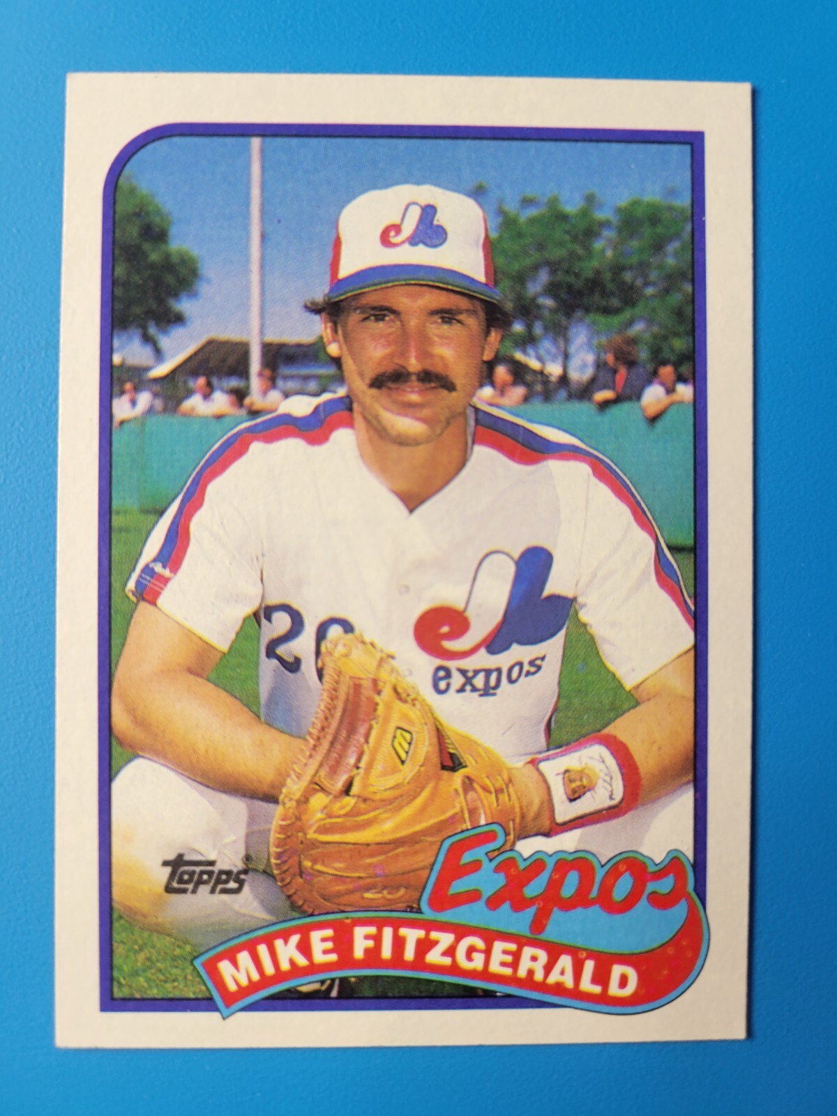 Mike Fitzgerald Baseball Card -- 1989 Topps #23 -- Montreal Expos | eBay