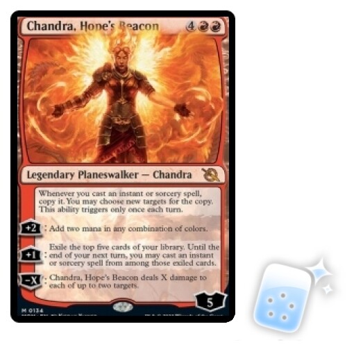 CHANDRA, HOPE'S BEACON March Of The Machine MOM Planeswalker Magic MTG ...