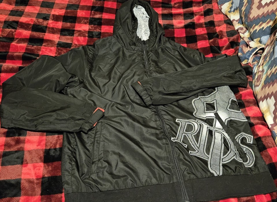 Mens LARGE RDS Red Dragon Skateboarding Spring Jacket | eBay