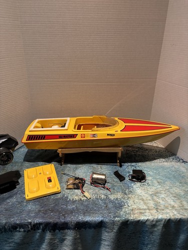 Vintage Sea Master 2 Rc Boat new electronics and remote !! | eBay