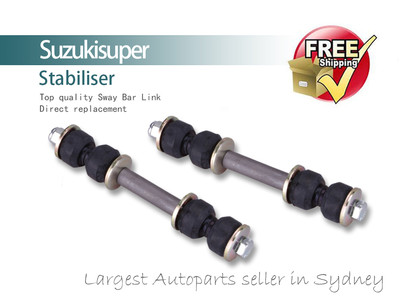 2 x Front Sway Bar Link Kit Bushes fits Toyota Hilux IFS 4x4 Stabiliser ...