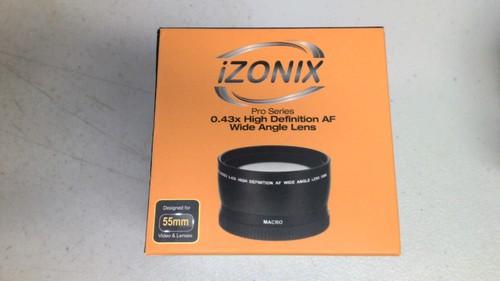 izonix Pro Series 0.43x High Definition AF Wide Angle lens 55mm | eBay