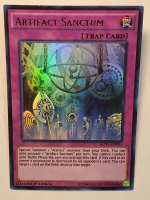 Artifact Sanctum Ultra Rare MP15-EN041 1st Edition NM Yugioh | eBay