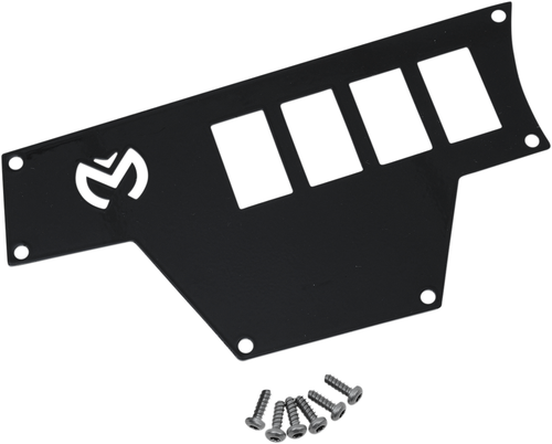 MOOSE UTILITY - 100-4360-PU - Dash Plate - Large - Left - Black Polaris ...