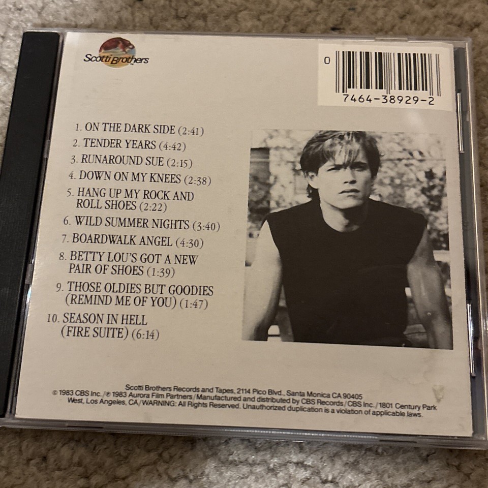 Eddie And The Cruisers (CD, 1983) John Cafferty Beaver Brown Scotti ...