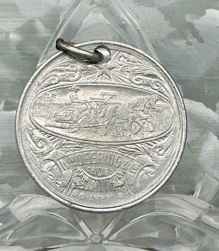 1893 Eglit-5 World’s Columbian Exposition Medallion⭐️ William Deering ...