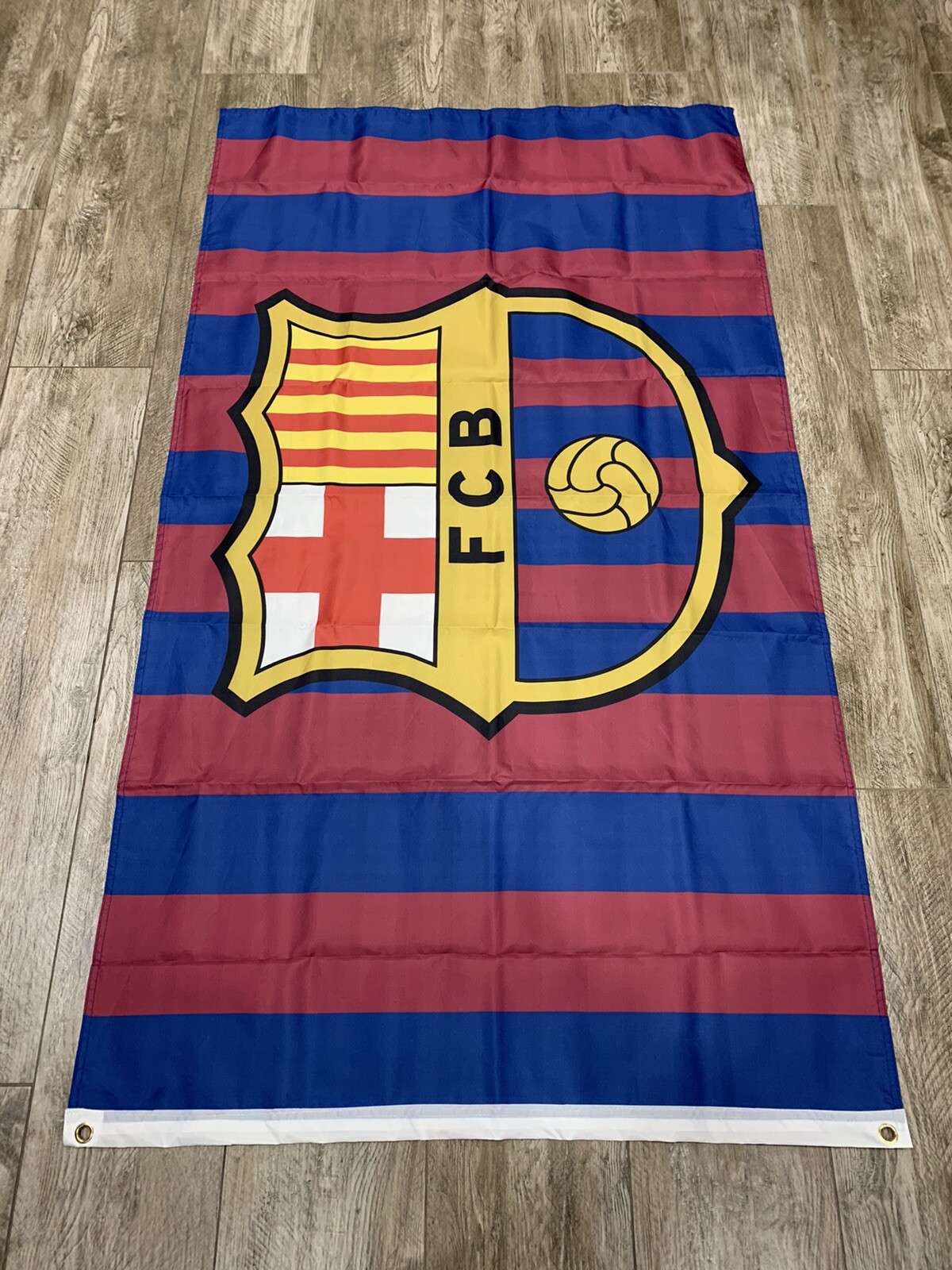 Barcelona FC Flag Banner 3x5 ft Spain Soccer Bicolor New Futbol Club ...