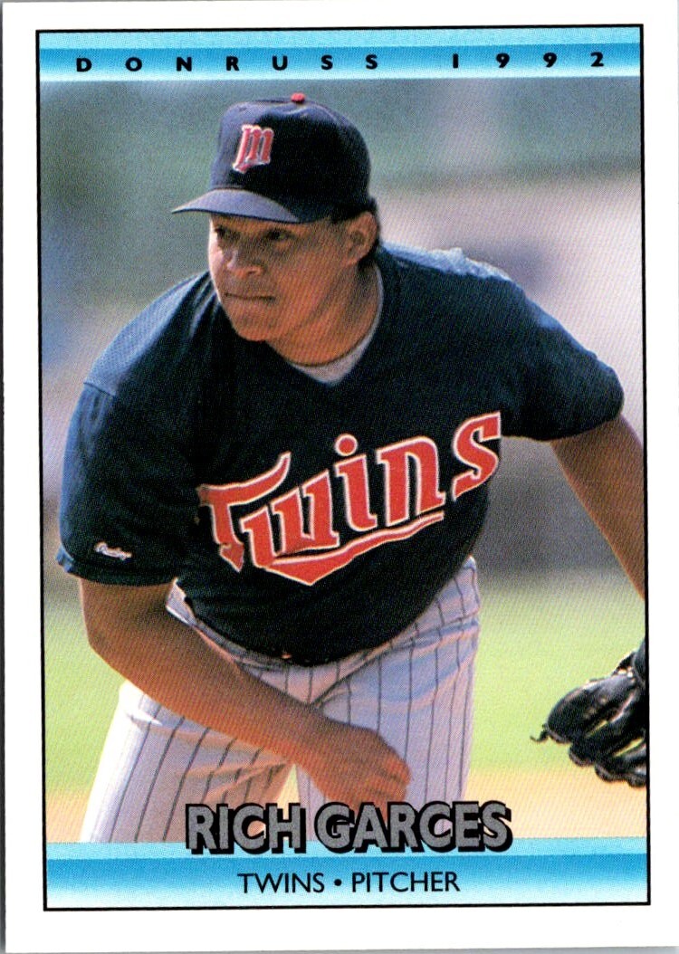 1992 Donruss Richard Garces Minnesota Twins #516 | eBay