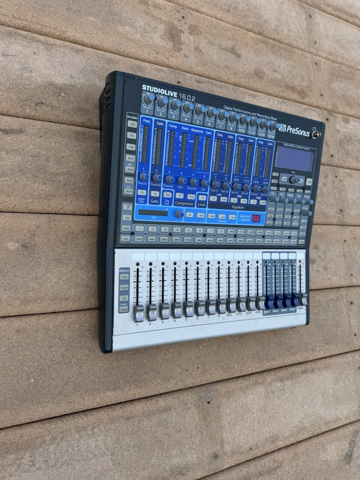 Firewire Presonus StudioLive 16.0.2 Digital Mixer 16x2 Live/Recording ...