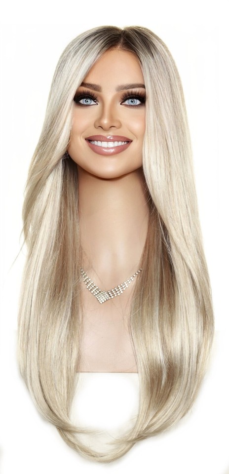 Avery | Jon Renau Smart Lace Wigs | Lace Front Monotop | Palm Springs Blond | eBay