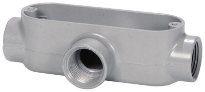 SEPCO T4A, 1-1/4" Hub, Die-Cast Aluminum, T-Type, IMC/Rigid Conduit ...