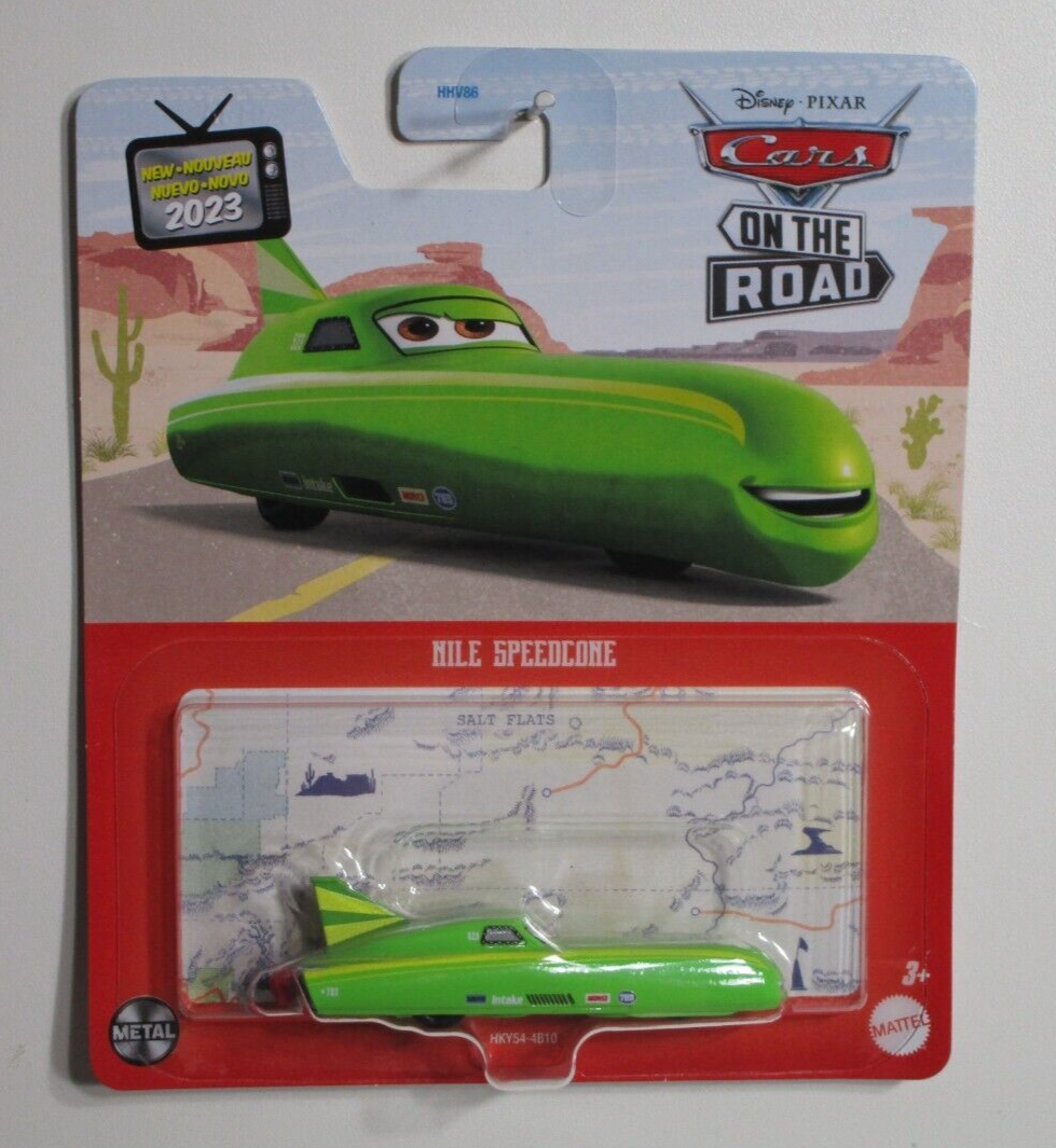 DISNEY PIXAR CARS ON THE ROAD NILE SPEEDCONE DXV29 HHV86 HKY54 | eBay