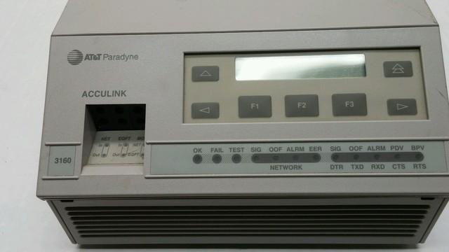 Paradyne Acculink 3160 Series 3160-a2-210 T1 Dsu/csu 2 Port Modem for ...