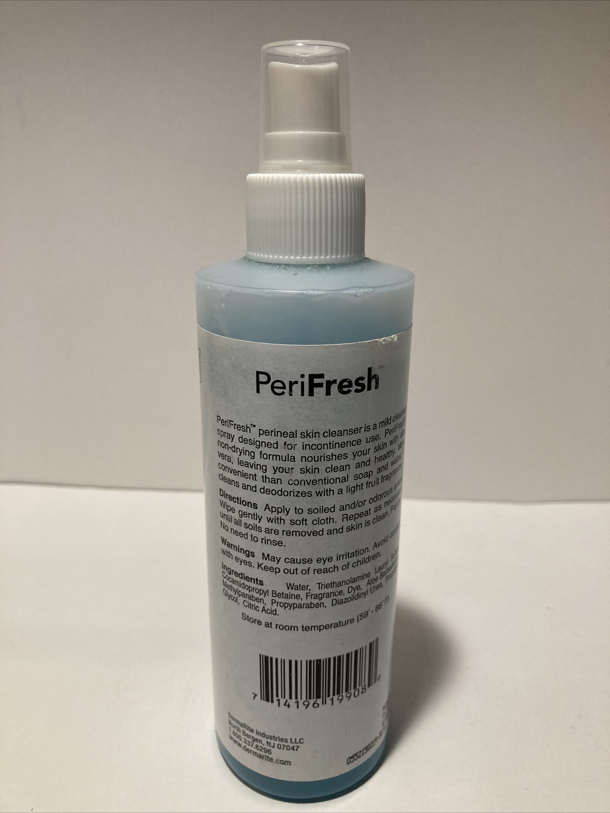Lavage périnéal sans rinçage PeriFresh 7,5 oz. Bouteille pompe liquide ...