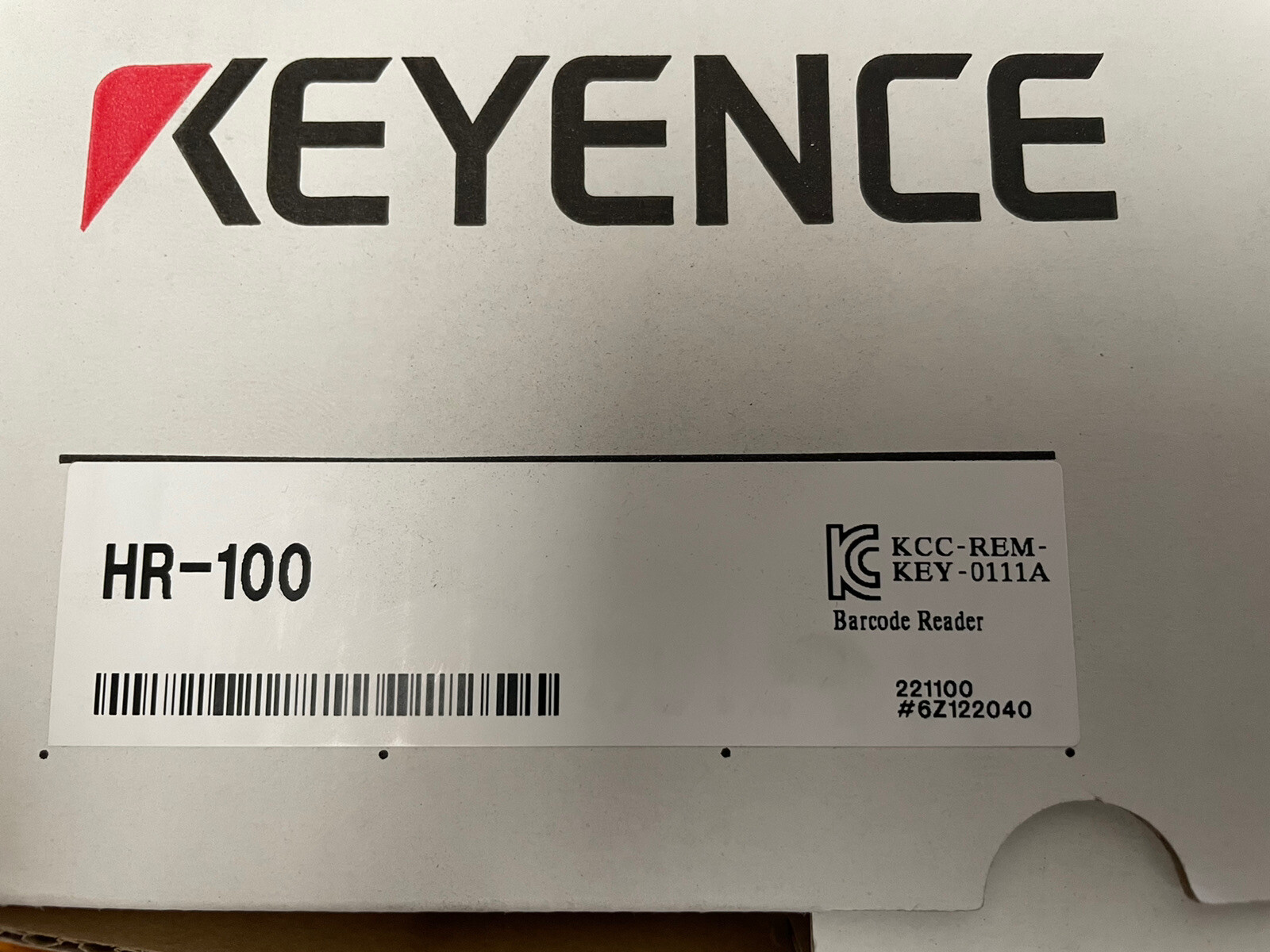 KEYENCE HR100 Barcode Scanner - Black for sale online | eBay
