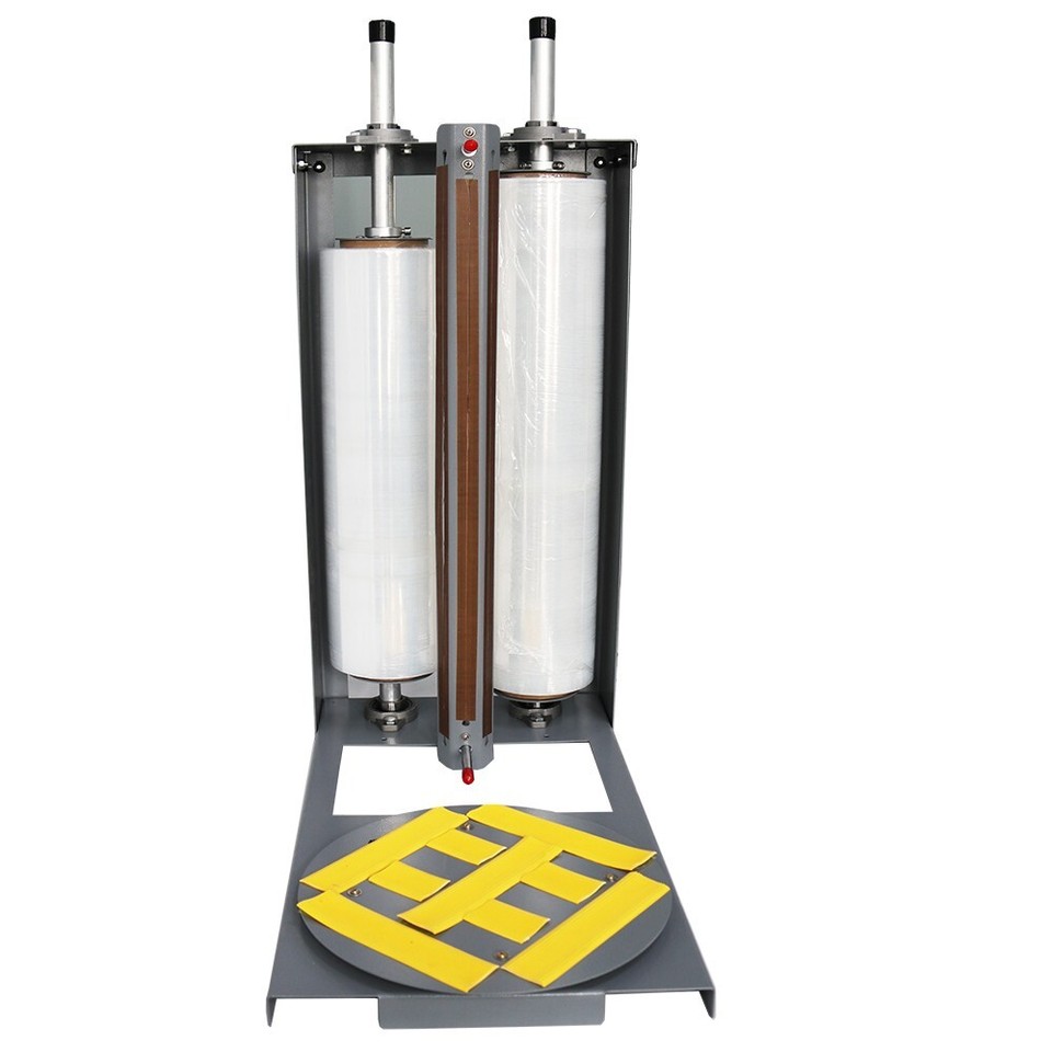 Double Roll w/sliding Knife Stretching Film Packaging Machine Film ...