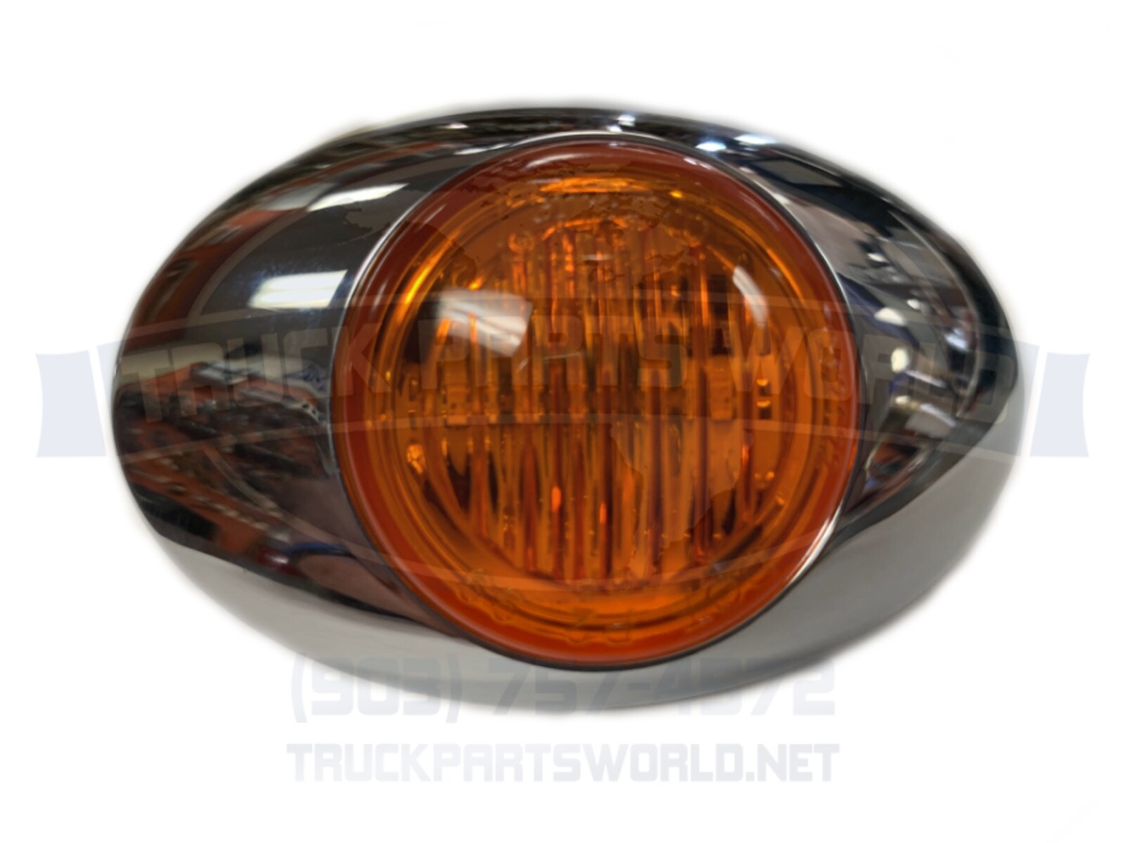 PANELITE MILLENNIUM SERIES M3 AMBER LED MARKER LIGHT BRIGHT LEDs CHROME ...