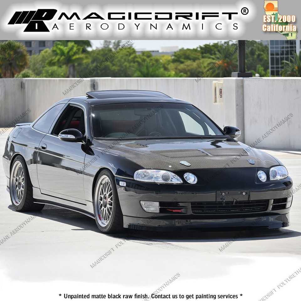 For 92-96 Lexus SC400 SC300 JDM WS Style Front Bumper Lip Chin Spoiler ...