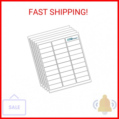9527 Product 30 up Sticker Labels 1 x 2-5/8 FBA Shipping Address Labels ...