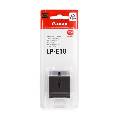 Canon LP-E10 Batterie Originale EOS 1100D 1100 D LP E 10 Zweitakku ...