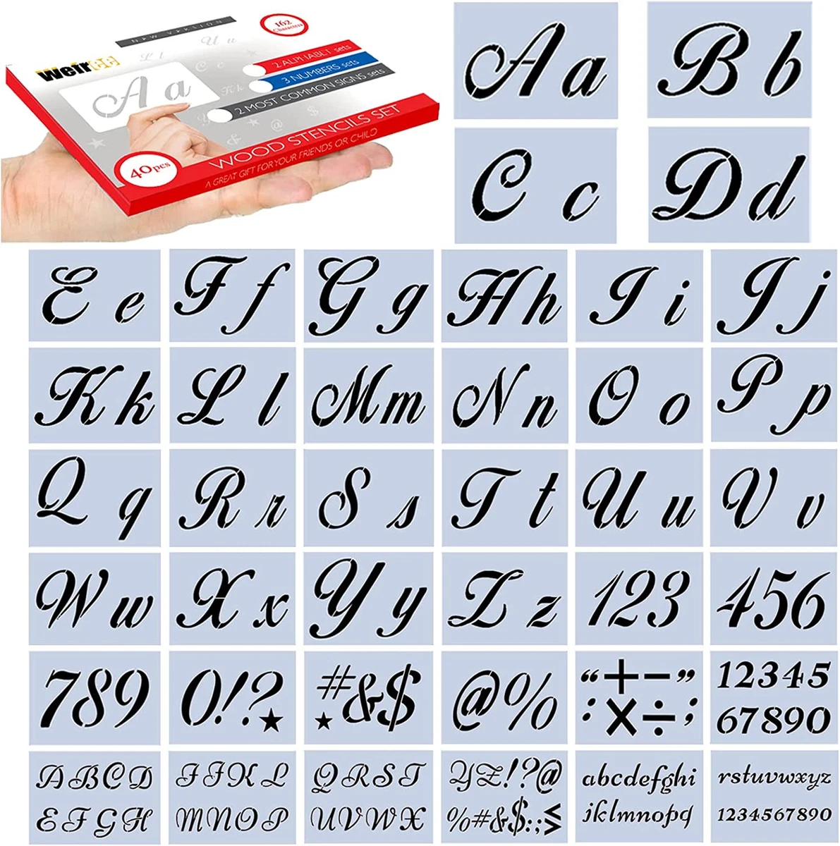 Printable Alphabet Stencils