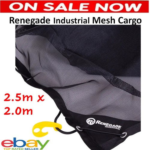 2.5x2.0m Heavy Duty Mesh Cargo Net Cover For Ute Tray Trailer Renegade ...
