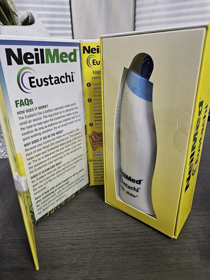NeilMed Eustachi-Eustachian Tube Exercise-Pop Blocked Ears Safely ...
