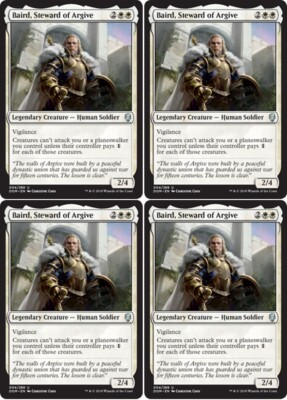 MTG - 4x BAIRD, STEWARD OF ARGIVE - Dominaria (U) | eBay Australia