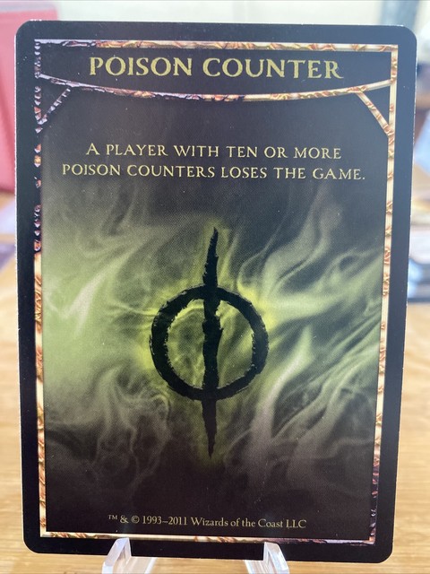 MTG Poison Counter Mirrodin Besieged 6/5 Regular Token for sale online ...