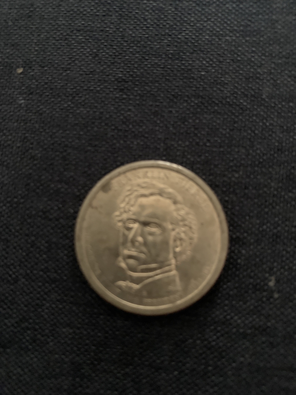 1$ FRANKLIN PIERCE 14TH President (1853-1857) 2010 US One Dollar Coin ...
