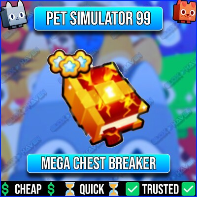 [🟢] Pet Simulator 99 | Mega Chest Breaker | 🛒 Cheap & Same Day Delivery ...