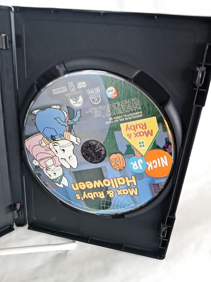 Max & Ruby: Max & Ruby's Halloween (DVD, 2005) Nick Jr Say Boo with max ...