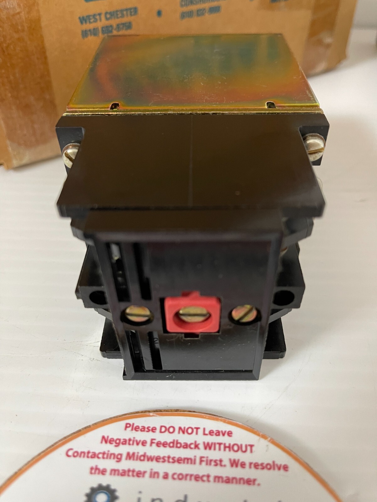 NEW RELAY ASSOCIATES LS CONTROL RELAY 125VDC 1NO-3NC 11498943 S/N:S021 ...