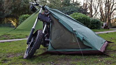 SVAROG England one wall oldschool chopper biker motorcycle tent Gypsy ...