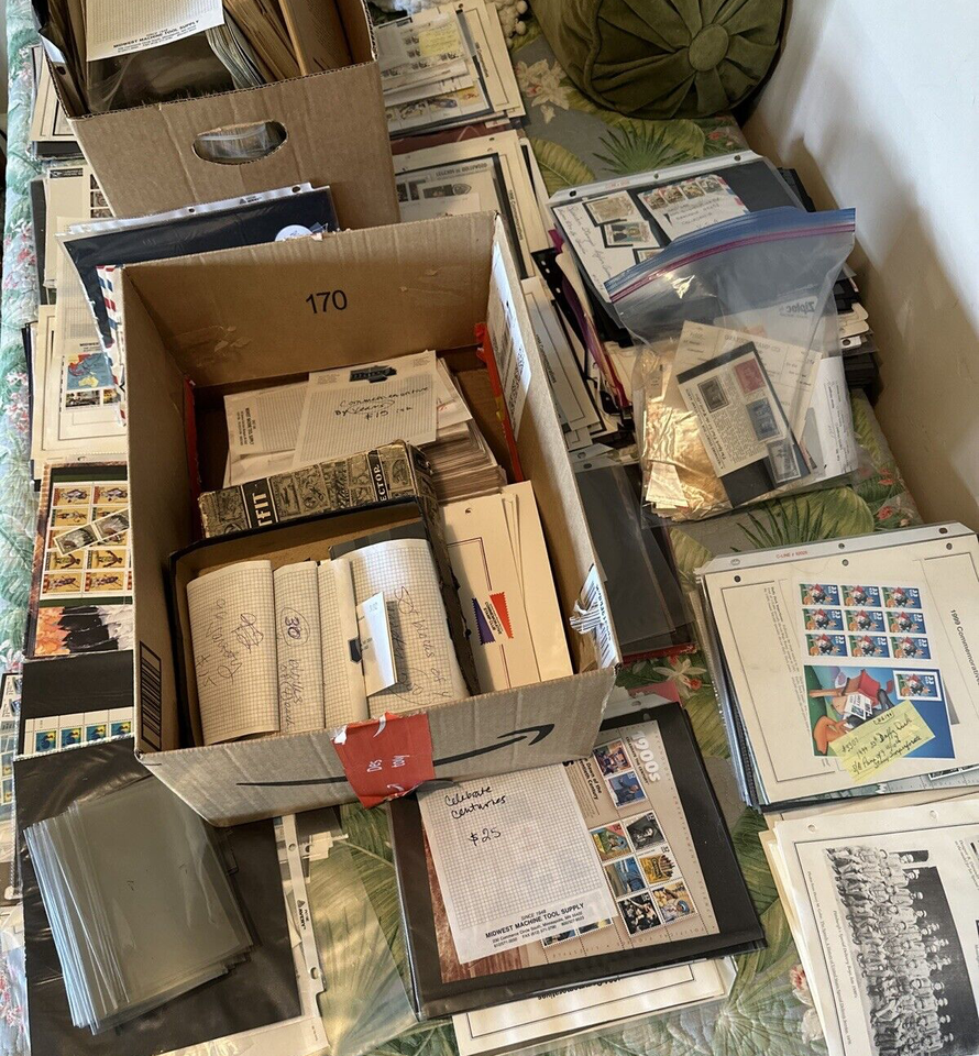 Vintage FIRST DAY COVERS & POSTAGE lot of 27 on album pages 1949-51 ...