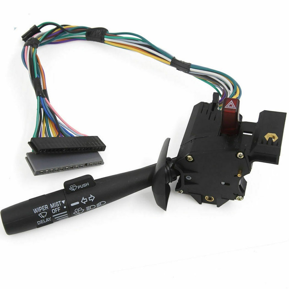 Turn Signal Wiper Hazard Warning Switch For 95-02 Chevy Tahoe GMC 1500 ...