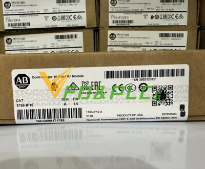 New Factory Sealed AB 1756-IF16 ControlLogix 16 Pt Input Module ...