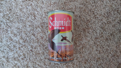 Schmidt Flat Top beer can Jacob Schmidt Brewing Co Pheasant's Drinking ...