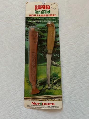 Vintage Rapala Fillet Knife for trout and pan fish in original ...