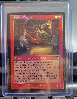 Magic: The Gathering Goblin Engineer Rare Modern Horizons 1 Timeshifts ...