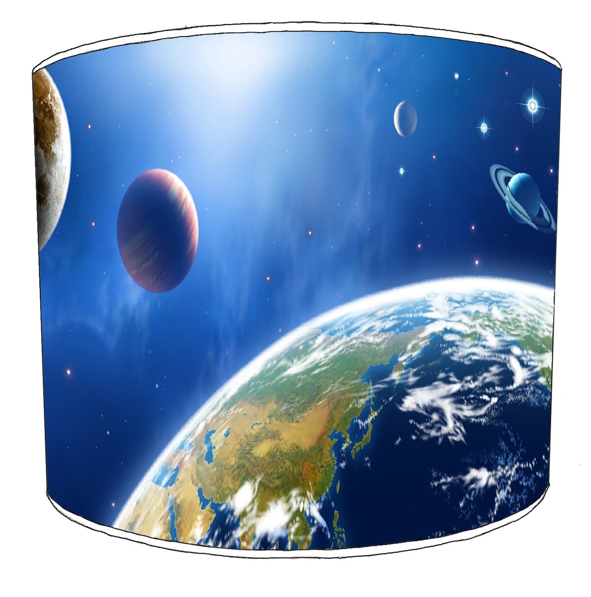 Solar System Wallpaper Border