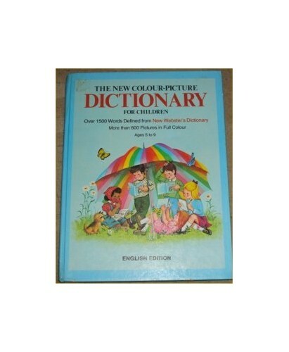New Colour Picture Dictionary for Children Paperback Book The Fast Free ...