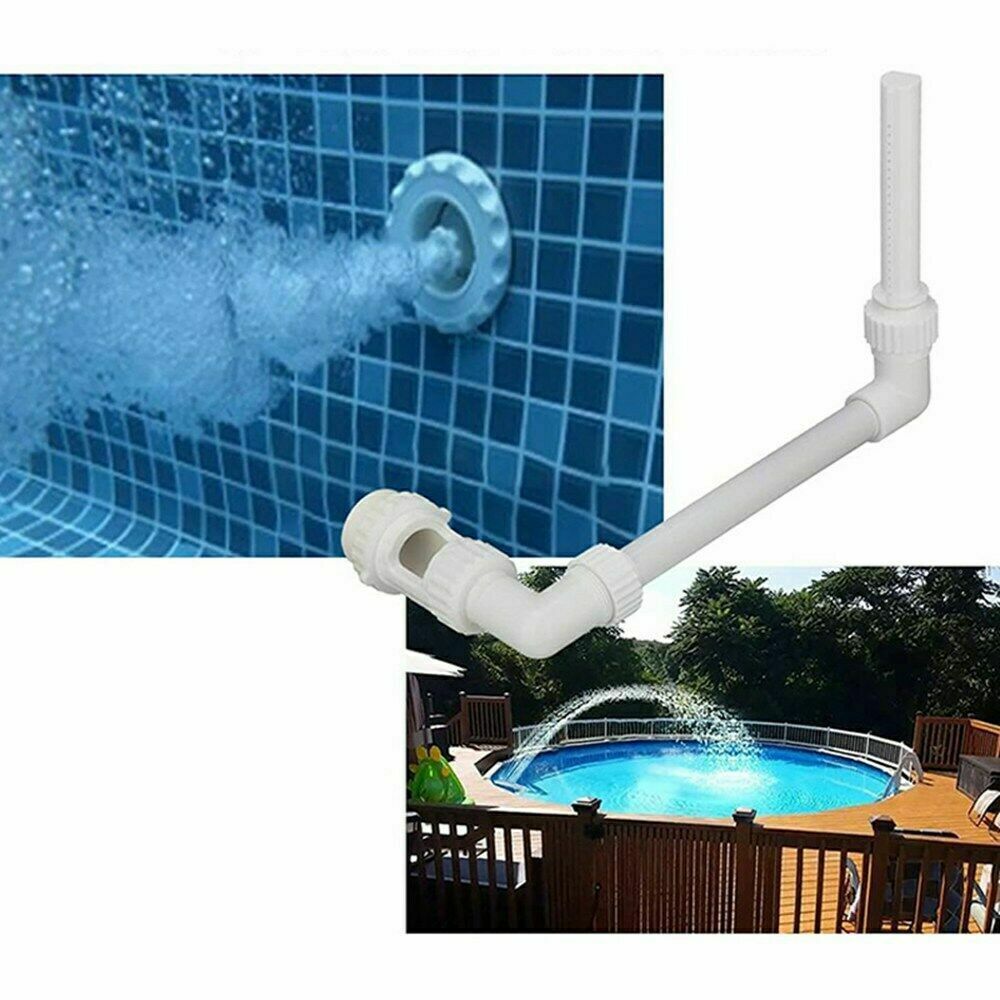 Waterfall Pool Fountain Spray Pool Fountain Fits Most 1.5" In Ground ...