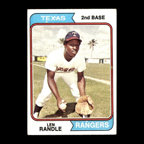 Len Randle 1974 Topps Texas Rangers #446 Nice! 1 | eBay