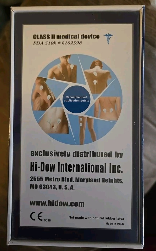 Hi-Dow AcuXPD Tens Units Muscle Stimulation Electronic Pulse Sealed- G5 ...