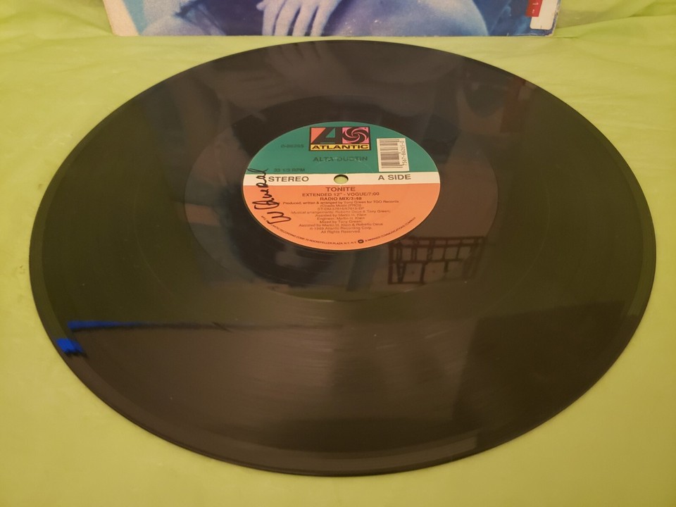 ALTA DUSTIN - TONITE - 12" VINYL SINGLE | eBay