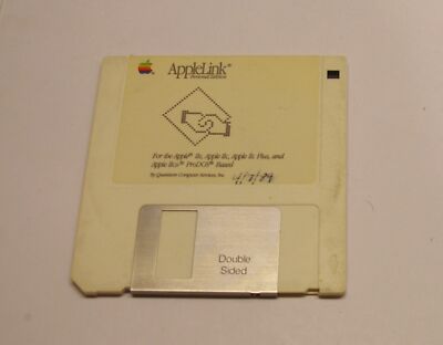 AppleLink by Apple Computer for Apple IIc Plus, Apple IIGS | eBay