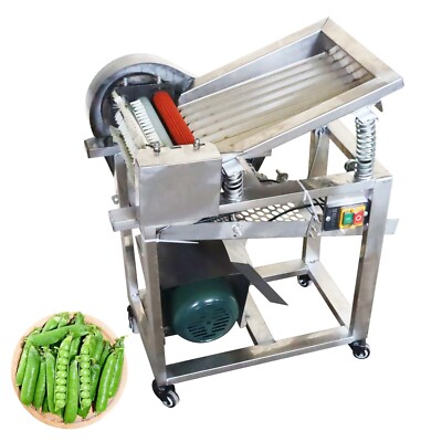 Pea Sheller Edamame Jr. Pea Bean Chickpea Huller Peeling Machine 220V 3 ...