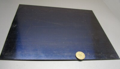 1095 Hard Blue Tempered Spring Steel Shim .035" Thick x 10.0" Width x ...